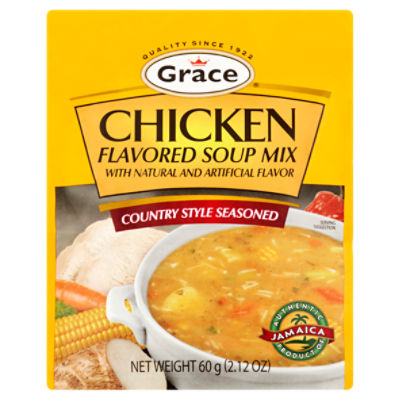 Grace Chicken Flavored Soup Mix, 2.12 oz - The Fresh Grocer