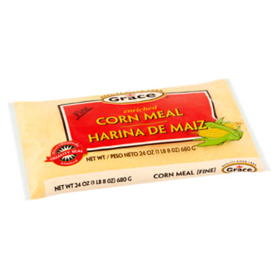 Grace Fine Enriched Corn Meal, 24 oz - Price Rite