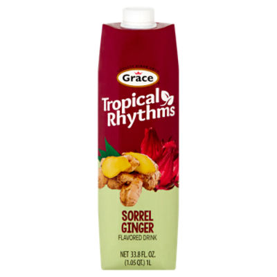 Grace Tropical Rhythms Sorrel Ginger Flavored Drink, 33.8 fl oz - Price ...