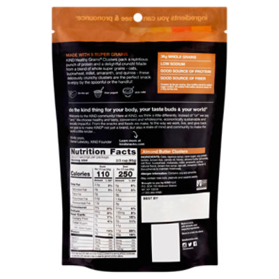 Kind Granola Nutrition Facts - Home Alqu