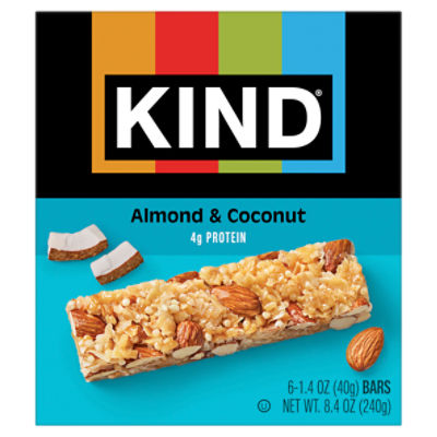 Kind Almond & Coconut Bars, 1.4 oz, 6 count - ShopRite