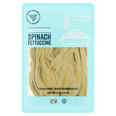 Taste Republic Spinach Fettuccine Fresh Pasta, 9 oz - ShopRite
