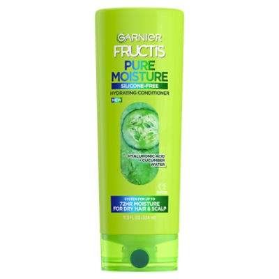 Garnier Fructis Pure Moisture Silicone-Free Hydrating Conditioner, 11.3 ...