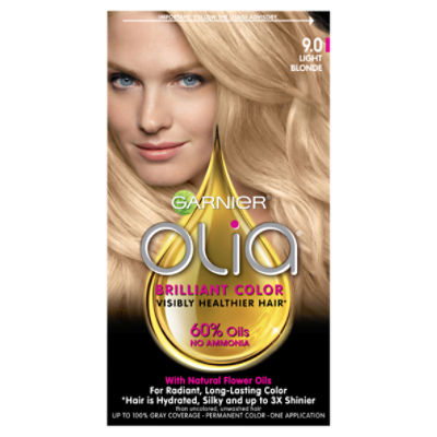 Garnier Olia 9.0 Light Blonde Permanent Haircolor, one application ...