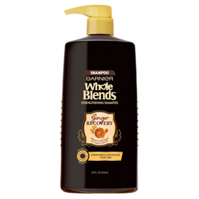 Garnier Whole Blends Ginger Recovery Strengthening Shampoo, 28 fl. oz.