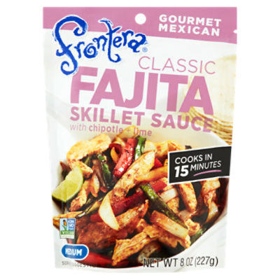 Frontera Medium Classic Fajita Skillet Sauce with Chipotle + Lime, 8 oz ...
