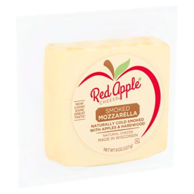 Red Apple Cheese Smoked Mozzarella Cheese, 8 oz - The Fresh Grocer