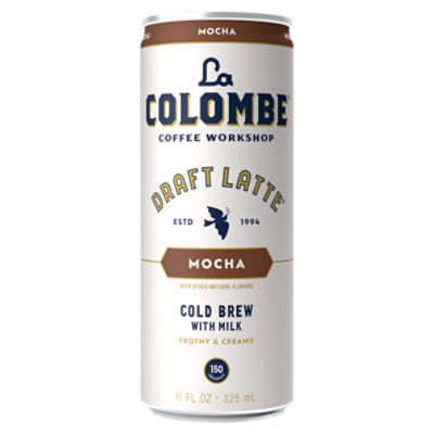 La Colombe Mocha Draft Latte Coffee Roasters Real Coffee Drink, 11 fl ...