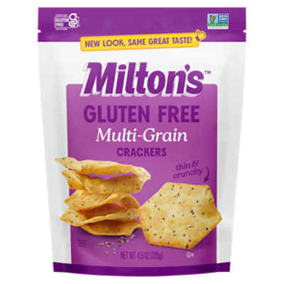 Milton's Craft Bakers Gluten Free Multi-Grain Baked Crackers, 4.5 oz