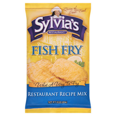 Sylvia's Restaurant Fish Fry Restaurant Recipe Mix, 10 oz - The Fresh ...