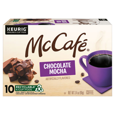 McCafé Chocolate Mocha Coffee K-Cup Pods, 10 count, 3.4 oz - ShopRite