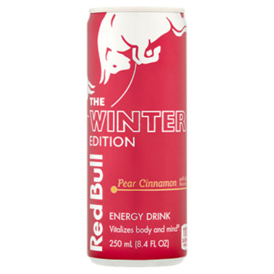 Red Bull The Winter Edition Pear Cinnamon Energy Drink, 8.4 fl oz - Fairway