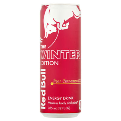 Red Bull The Winter Edition Pear Cinnamon Energy Drink, 12 fl oz - ShopRite