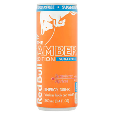 Red Bull Sugarfree Strawberry Apricot Energy Drink, 8.4 fl oz - The ...