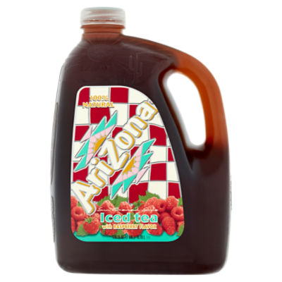 AriZona Sun Brewed Style with Raspberry Flavor Iced Tea, 128 fl oz ...