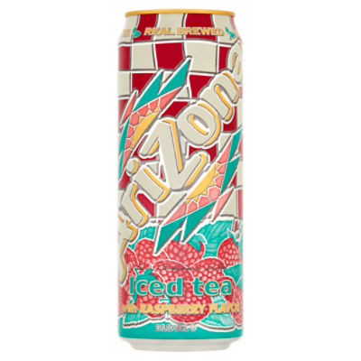 AriZona Sun Brewed Style Iced Tea with Raspberry Flavor, 23 fl oz ...