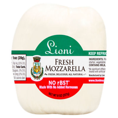 Lioni Fresh Mozzarella, 8 oz - Fairway