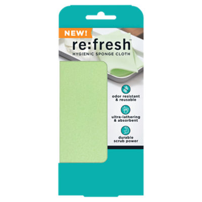 Re:Fresh Hygienic Sponge Cloth, 2 count - Fairway