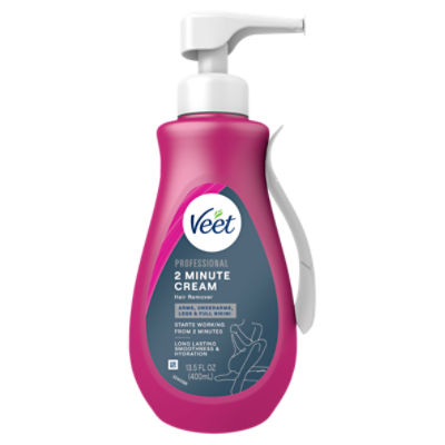 Veet Professional 2 Minute Cream Hair Remover, 13.5 fl oz - ShopRite