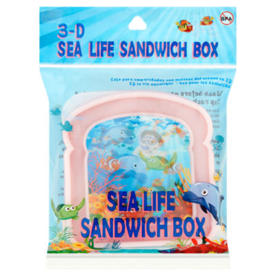 3-D Sea Life Sandwich Box - ShopRite