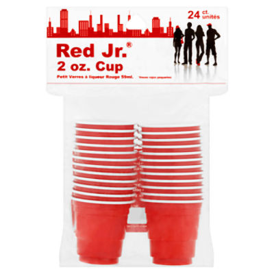 Red Jr. 2 oz Cup, 24 count - ShopRite