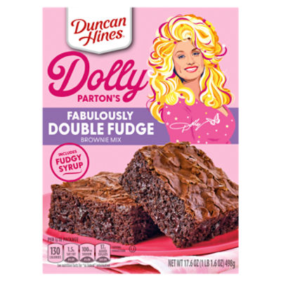 Duncan Hines Dolly Parton's Fabulously Fudgy Brownie Mix, 17.6 oz.
