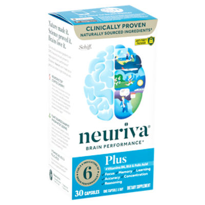 Schiff Neuriva Brain Performance Plus, Capsules