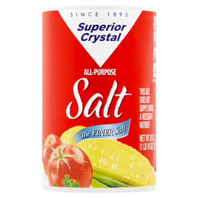 Superior Crystal All-Purpose Salt, 26 oz - ShopRite