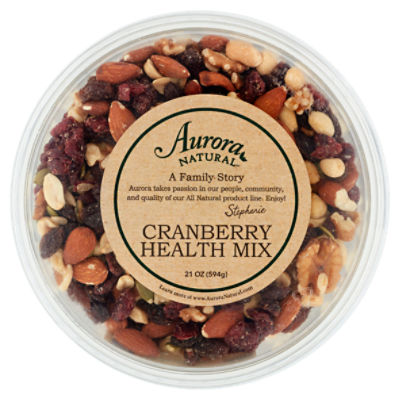Aurora Natural Cranberry Health Mix, 21 oz - ShopRite
