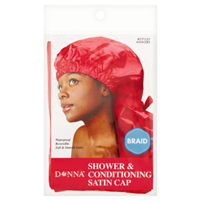 Donna 77137 Assort Shower And Conditioning Satin Cap Shoprite