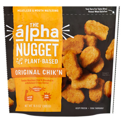 Alpha Plant-Based Original Chik'n Nugget, 10.9 oz - Fairway
