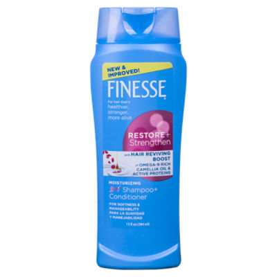 Finesse Moisturizing 2 in 1 Shampoo + Conditioner 13 fl oz - The Fresh ...