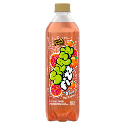 Splash Fizz, Blood Orange Flavor Sparkling Water Beverage, 20 Fl Oz ...