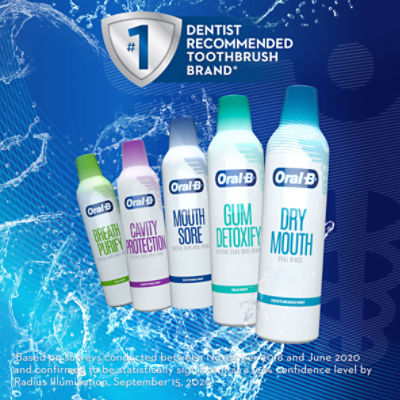 Introducing NEW Oral-B Dry Mouth Rinse Moisturizing, 60% OFF