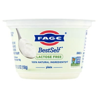 Fage BestSelf Plain Greek Strained Yogurt, 5.3 oz - ShopRite