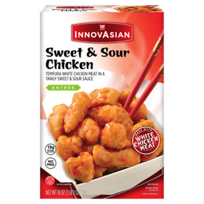 InnovAsian Sweet & Sour Chicken Frozen Asian Meal, 18 oz - ShopRite