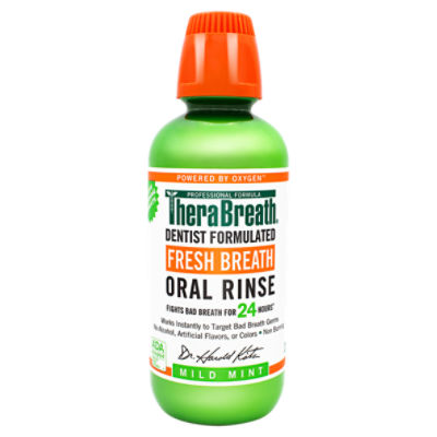 TheraBreath Mild Mint Fresh Breath Oral Rinse, 16 fl oz - ShopRite