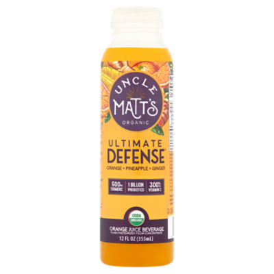 Uncle Matt's Organic Ultimate Defense Orange Juice Beverage, 12 fl oz ...