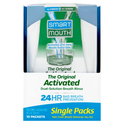 SmartMouth The Original Activated Dual-Solution, Breath Rinse