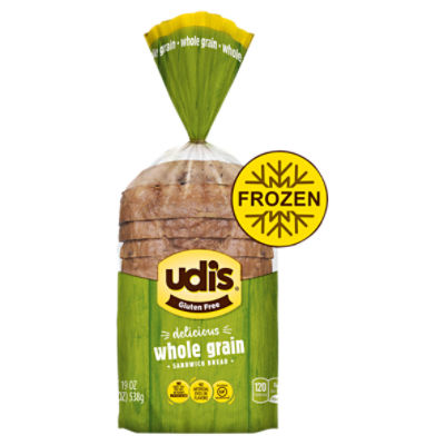 Udi's Gluten Free Delicious Whole Grain Sandwich Bread, 18 oz - ShopRite