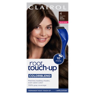Clairol Root Touch-Up Dark Brown 4 Permanent, Haircolor