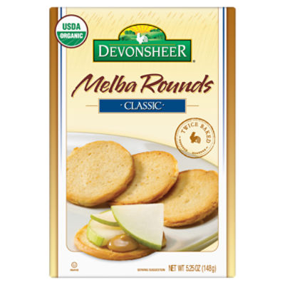 Devonsheer Classic Melba Rounds, 5.25 oz - ShopRite
