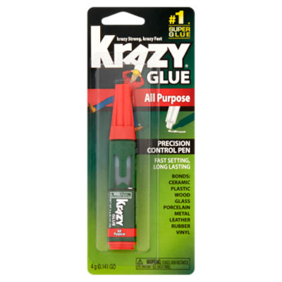 Krazy Glue All Purpose Precision Control Pen, 0.141 oz - The Fresh Grocer