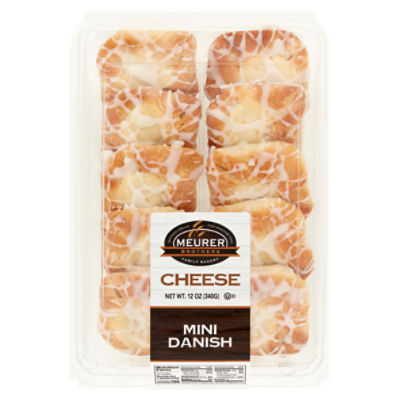 Meurer Brothers Bakery Cheese Mini Danish, 10 count, 12 oz - Price Rite