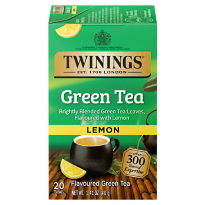 Twinings Lemon Green Tea 20 Bags - ShopRite