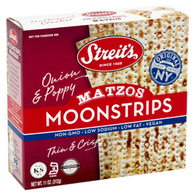 Streit's Moonstrips Matzos, 11 oz