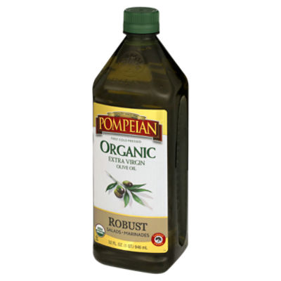 Pompeian Organic Robust Extra Virgin, Olive Oil