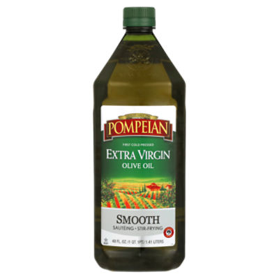 Pompeian Smooth Extra Virgin Olive Oil 48 Fl Oz Shoprite