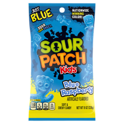 Sour Patch Kids Blue Raspberry Soft & Chewy, Candy