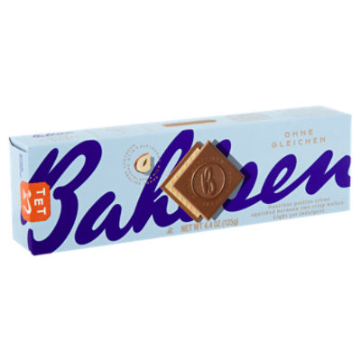 Bahlsen First Class Milk Crispy Wafers with Hazelnut Praline, 4.4 oz